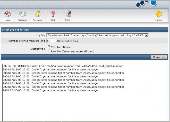 DirectAdmin Message System Stopped Working – How to Fix | Lampdocs.com