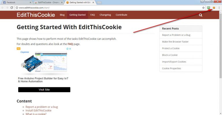How to Import and Export Cookies with Google Chrome | Lampdocs.com